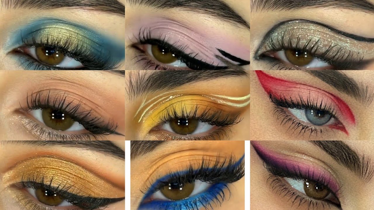 different eye makeup looks beautiful big eye makeup tutorial#eyemakeup ...