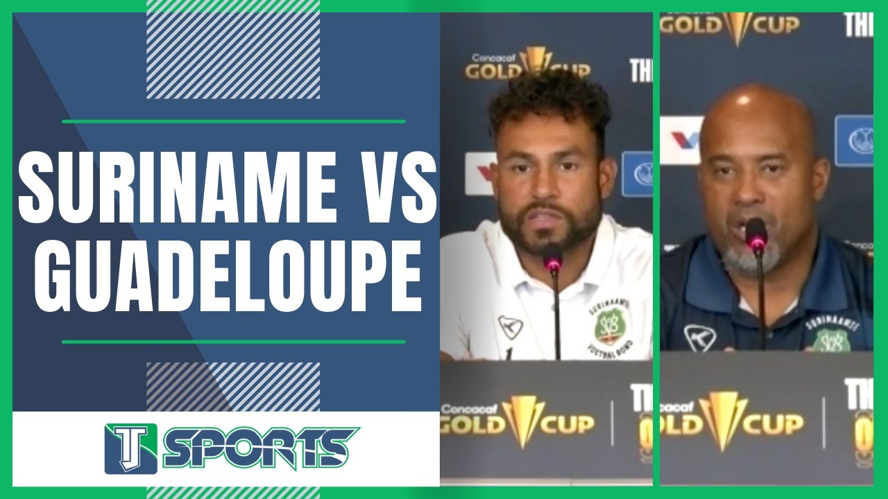 Suriname national football team | Pre-Match PRESS CONFERENCE | 2021 ...