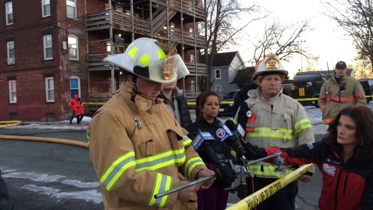 Holyoke officials talk about fatal fire - YouTube