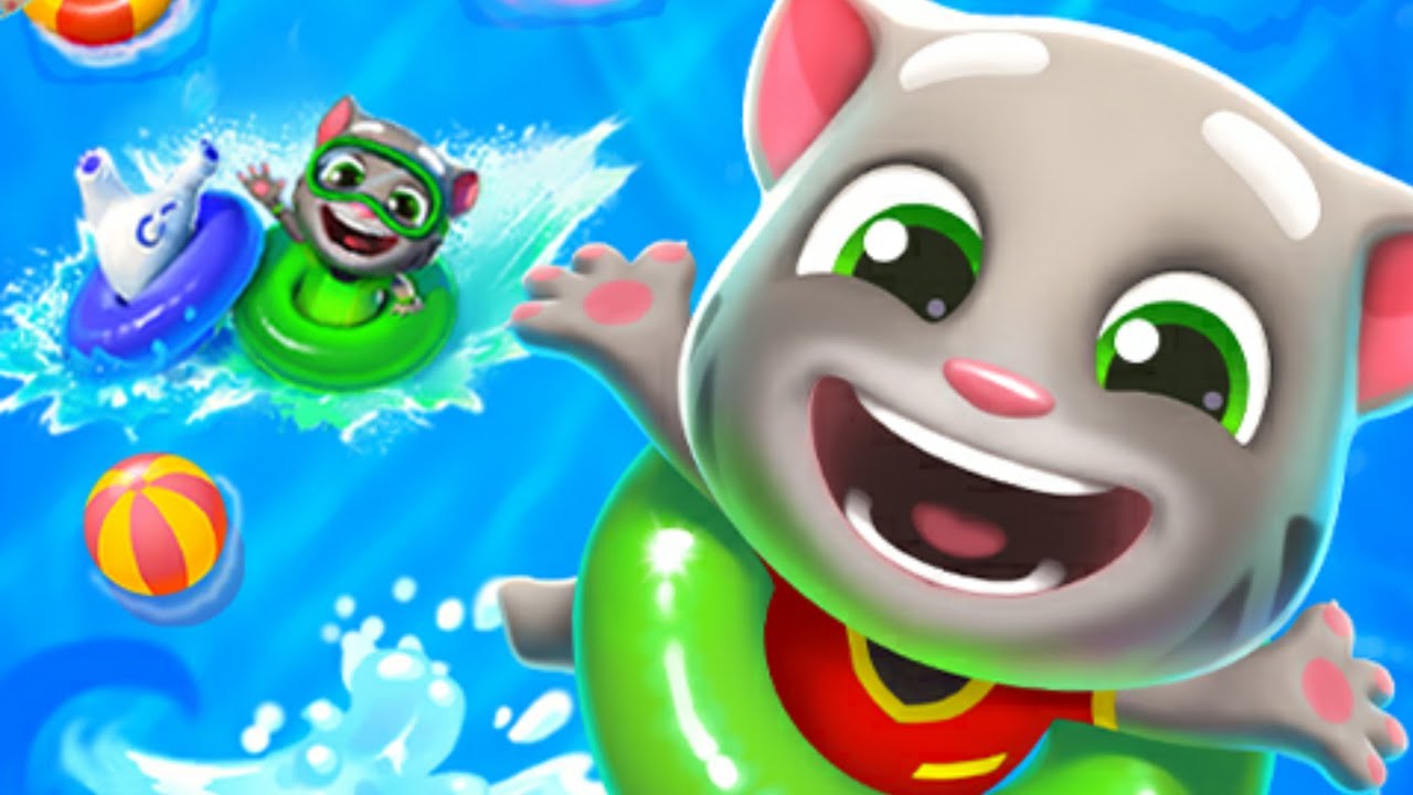 Talking Tom Pool Part 40 Gameplay Android ios - YouTube