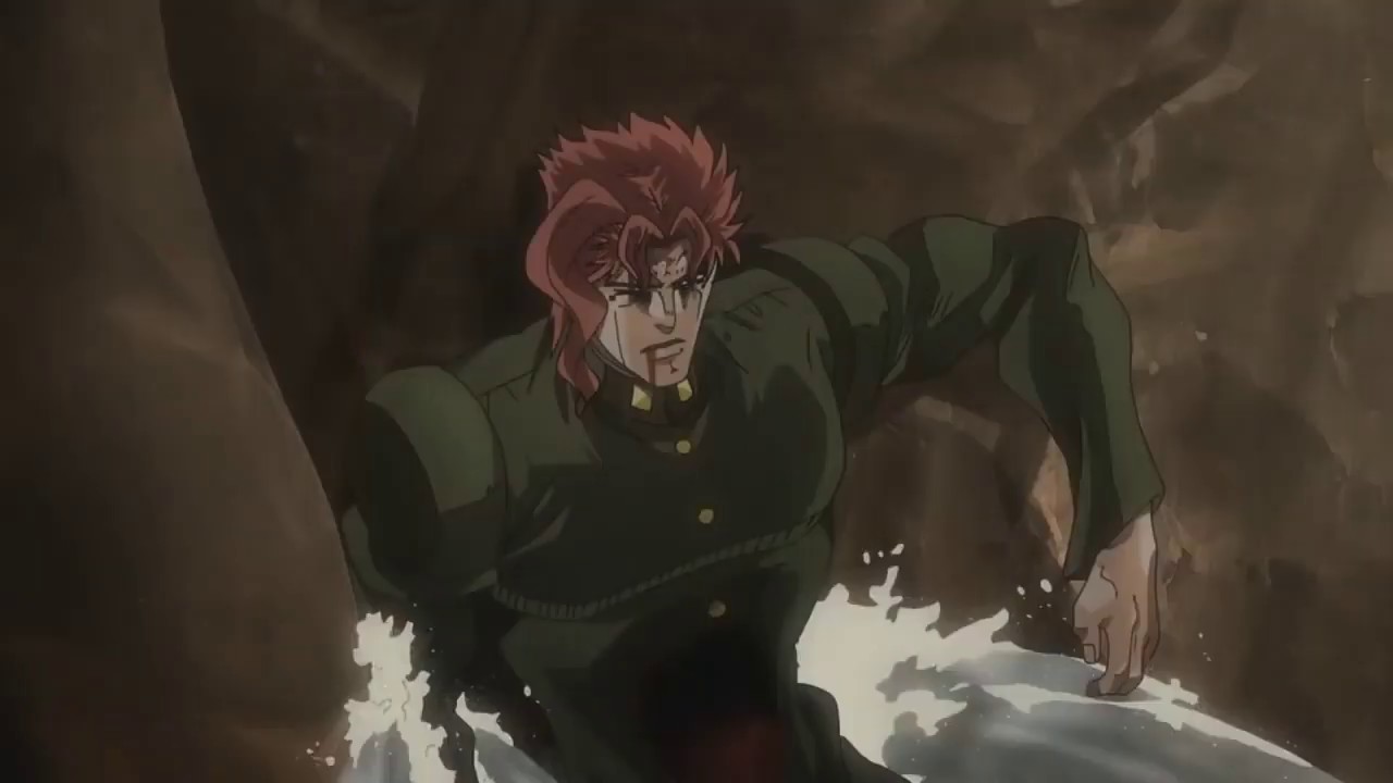 Kakyoin donuted by Jotaro - YouTube