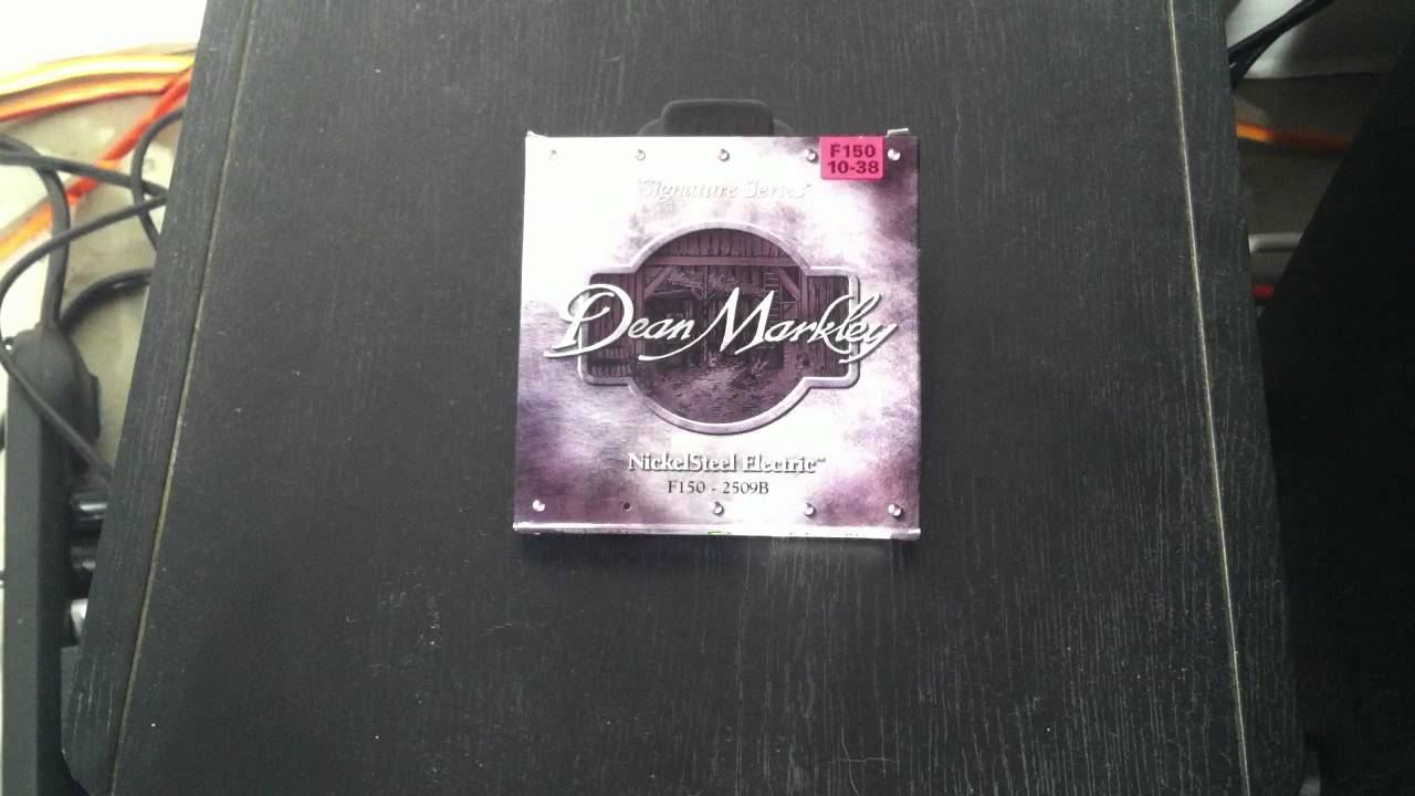 Dean Markley Signature Series (10-38) Strings Demo - YouTube