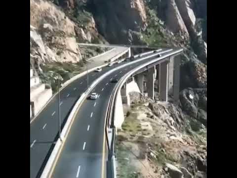 طريق الهدا من الطائف الى مكه المكرمه - YouTube