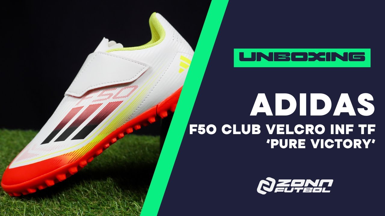 ADIDAS INFANTIL F50 CLUB TF ‘PURE VICTORY’ - IE1314 - YouTube
