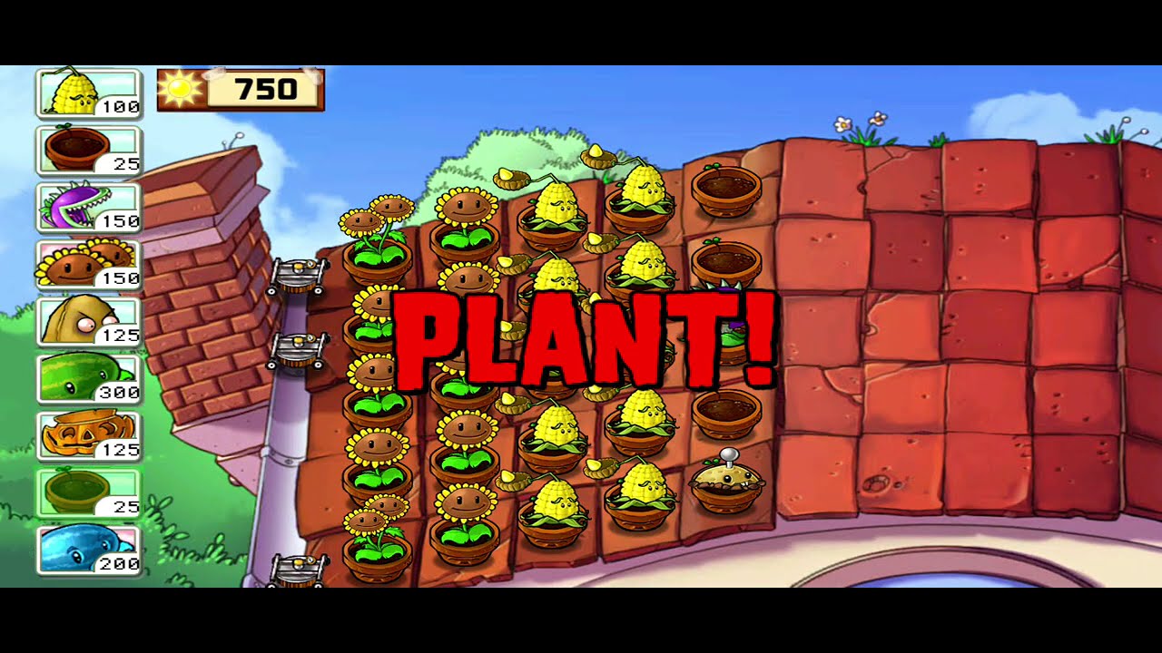 PVZ Rooftop: Survival - YouTube