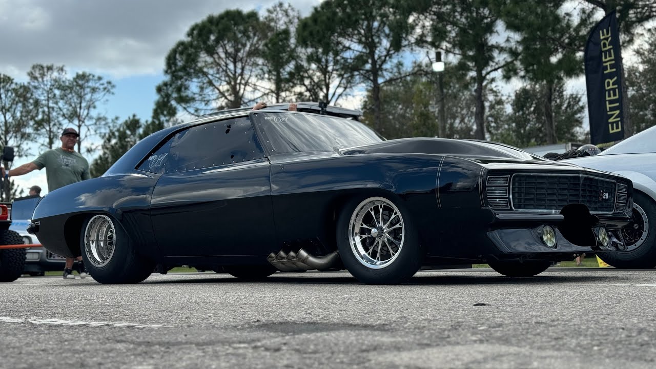 THE AL CAPONE PRO CHARGE CAMARO HAD A EPIC GRUDGE RACE AT US STREET ...