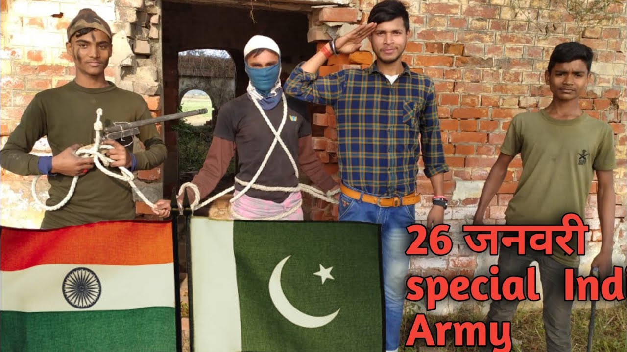 26 जनवरी special Indian army||India 🇮🇳 - Pakistan🇵🇰 fight comedy video ...