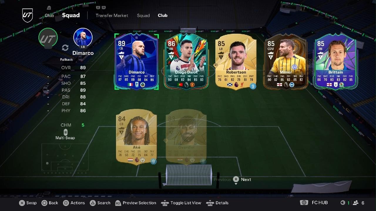 My EAFC25 December Team - YouTube