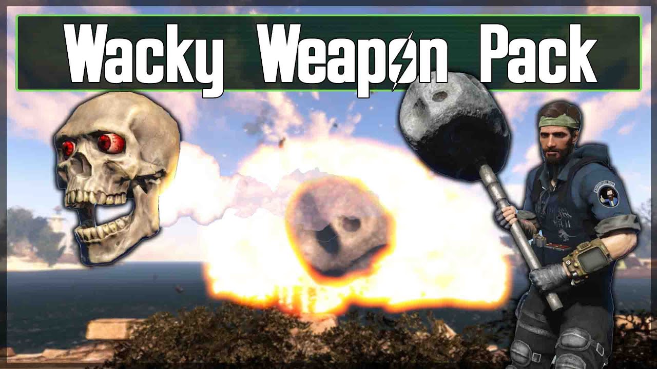 A Truly Weird Weapon Pack For Fallout 4 - YouTube