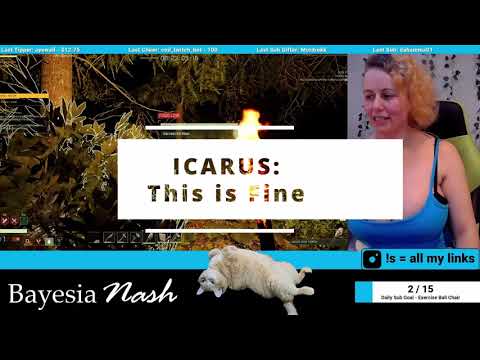 Icarus - This is Fine.  (Fire. Why is it ALWAYS fire?)