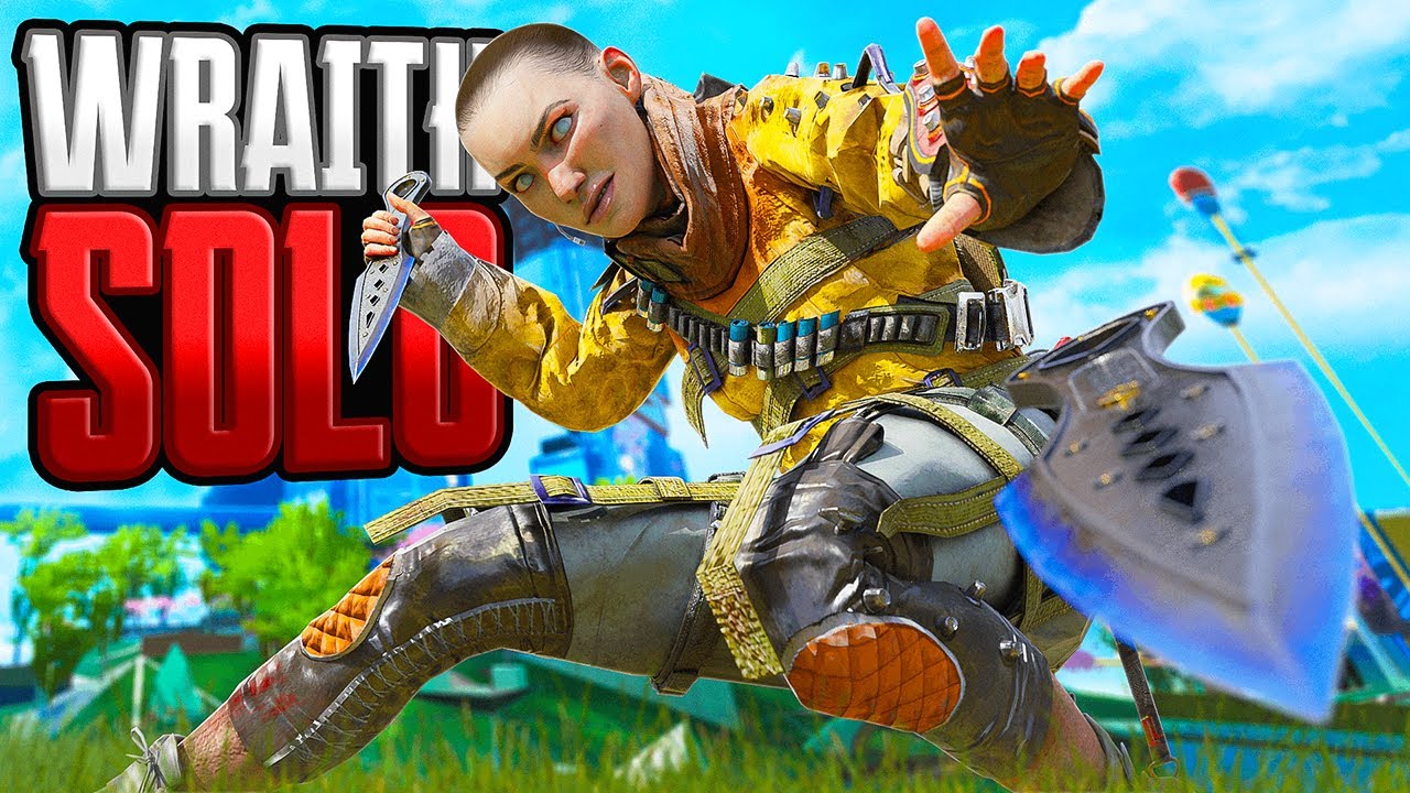 SOLO Wraith Destroying TRIOS Apex Legends Gameplay - YouTube