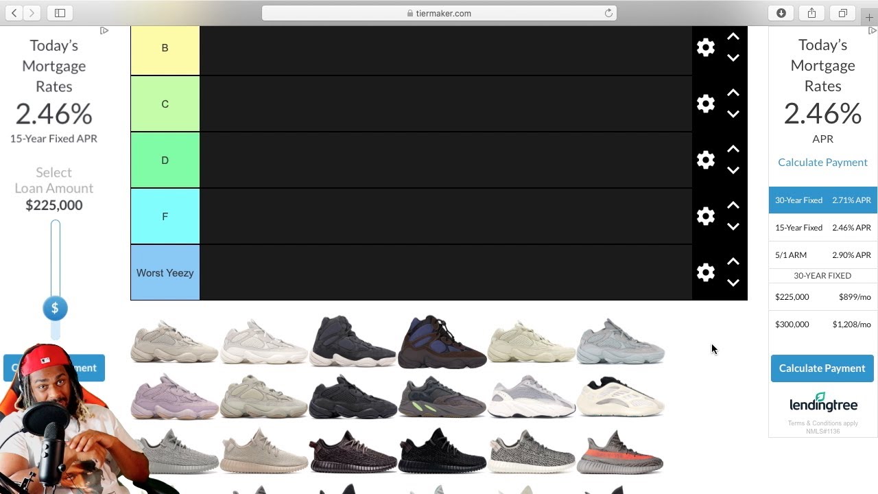 Every Adidas Yeezy Tier List So Far - YouTube