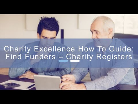 How To Find Funding Using The Charity Commission Register Of Charities ...