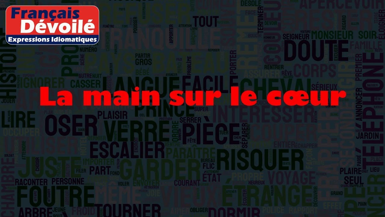 La main sur le cœur - YouTube