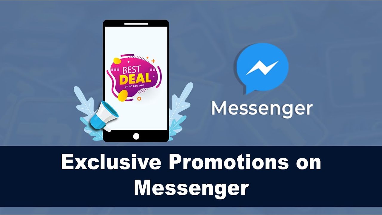 How to send exclusive promotions on messenger - YouTube
