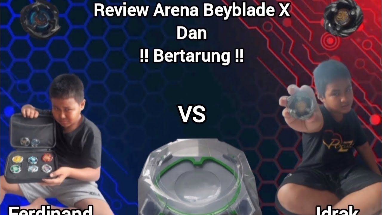 UNBOXING ARENA BEYBLADE X !! DAN BERTARUNG !! - YouTube