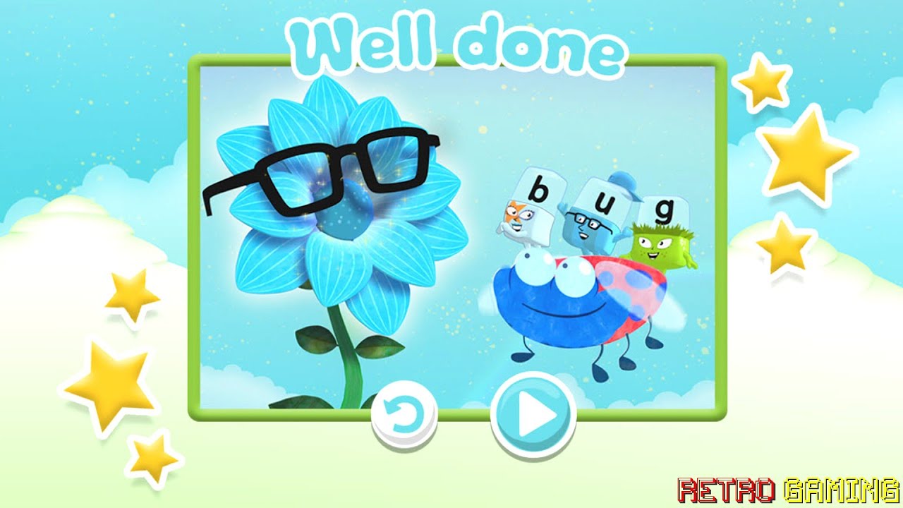 Alphablocks | Bug | Jigsaw | Easy | Retro Gaming - YouTube