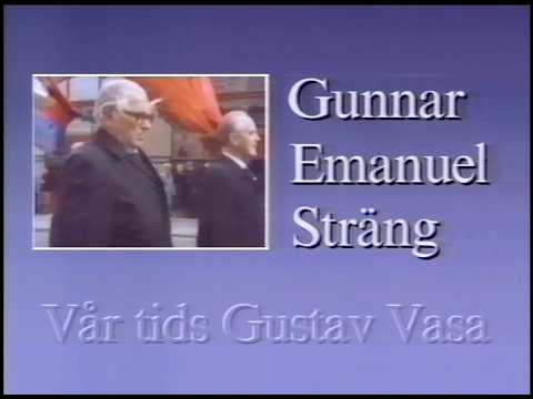 Extra Rapport - Gunnar Sträng Vår Tids Gustav Vasa (SVT 1992-03-12)