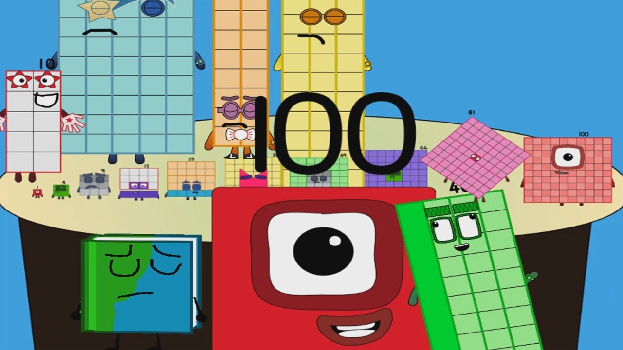Numberblocks Band but Squares Remix - YouTube