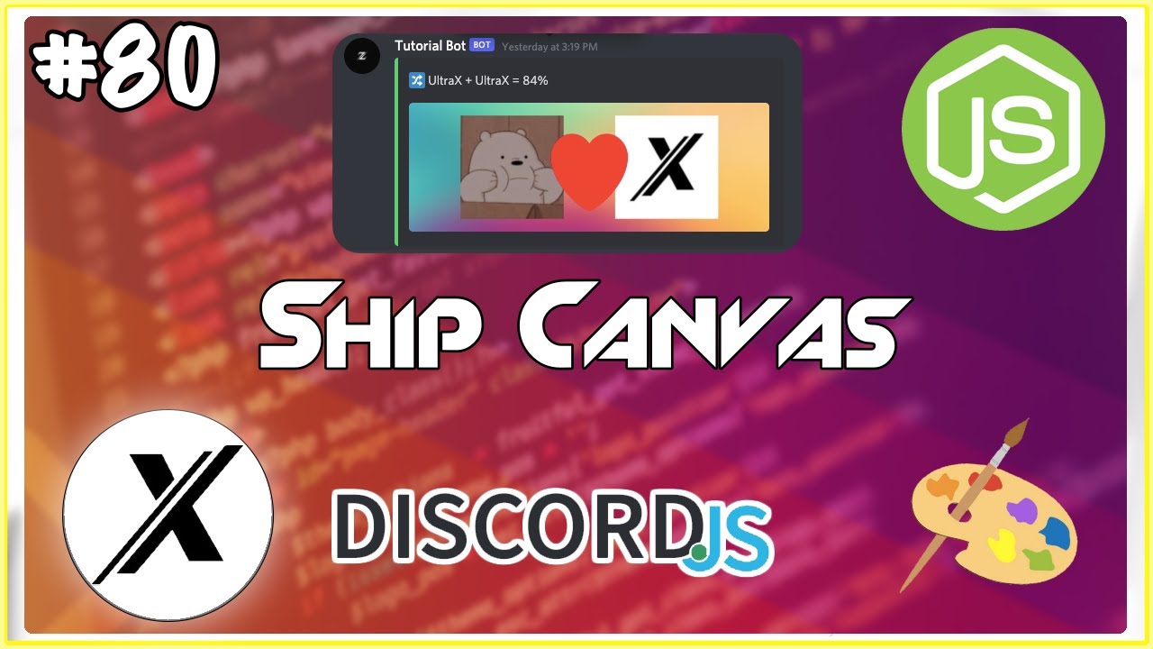 [NEW] HOW TO MAKE A SHIP COMMAND USING CANVAS | DISCORD.JS | #80 - YouTube