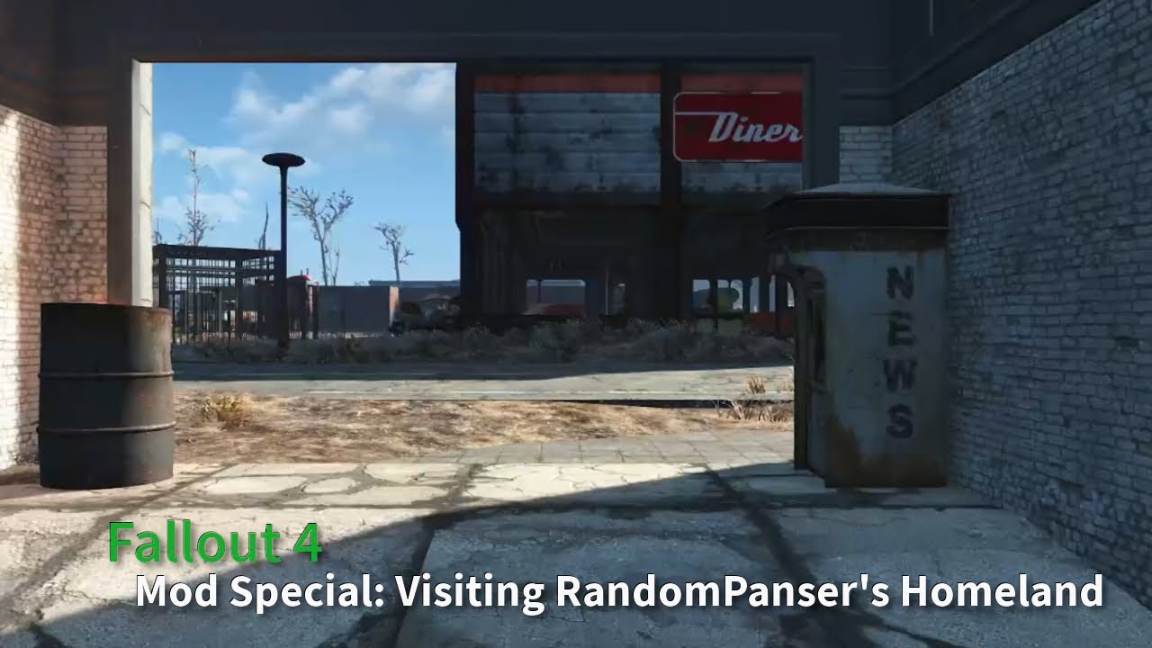 Fallout 4 Mod Special: Walk somewhere in North New York (State) - YouTube
