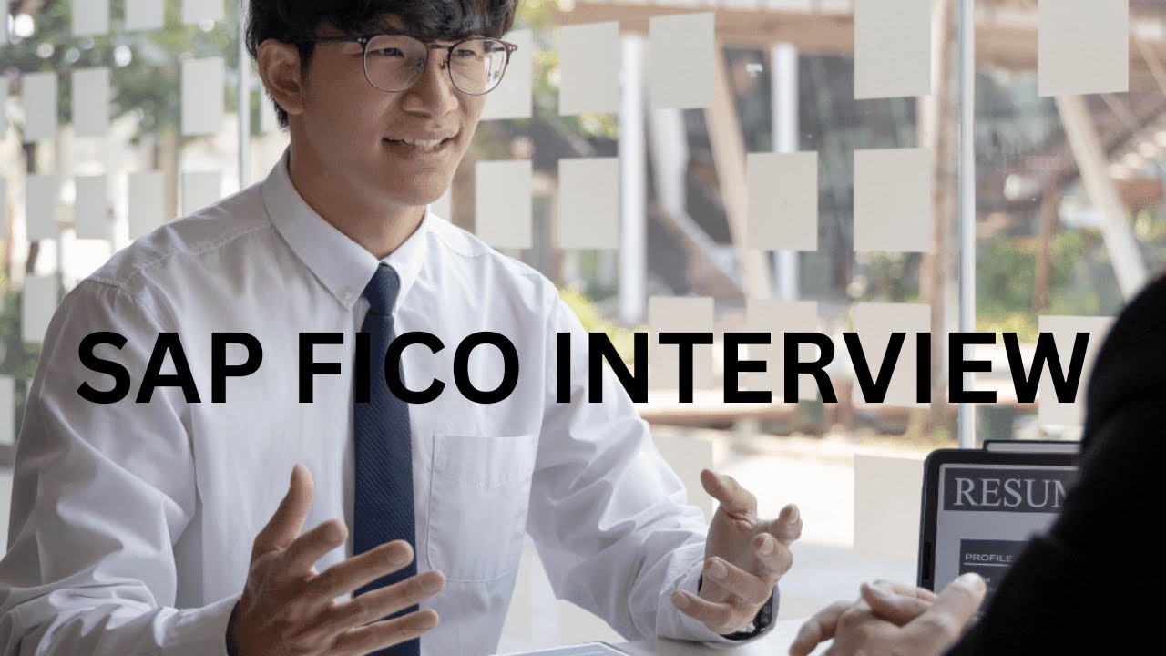 SAP JOB INTERVIEW - SAP FICO CONSULTANT - YouTube