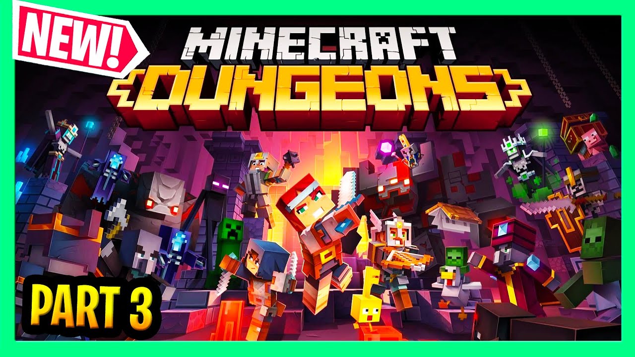 Minecraft Dungeons Campaign Part 3 Story Mode Minecraft Dungeons ARPG ...