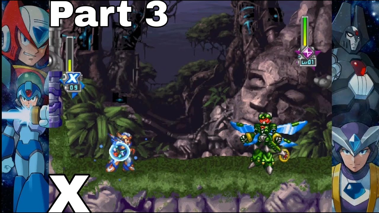 Mega Man X6 X Route Part 3 Commander Yammark - YouTube
