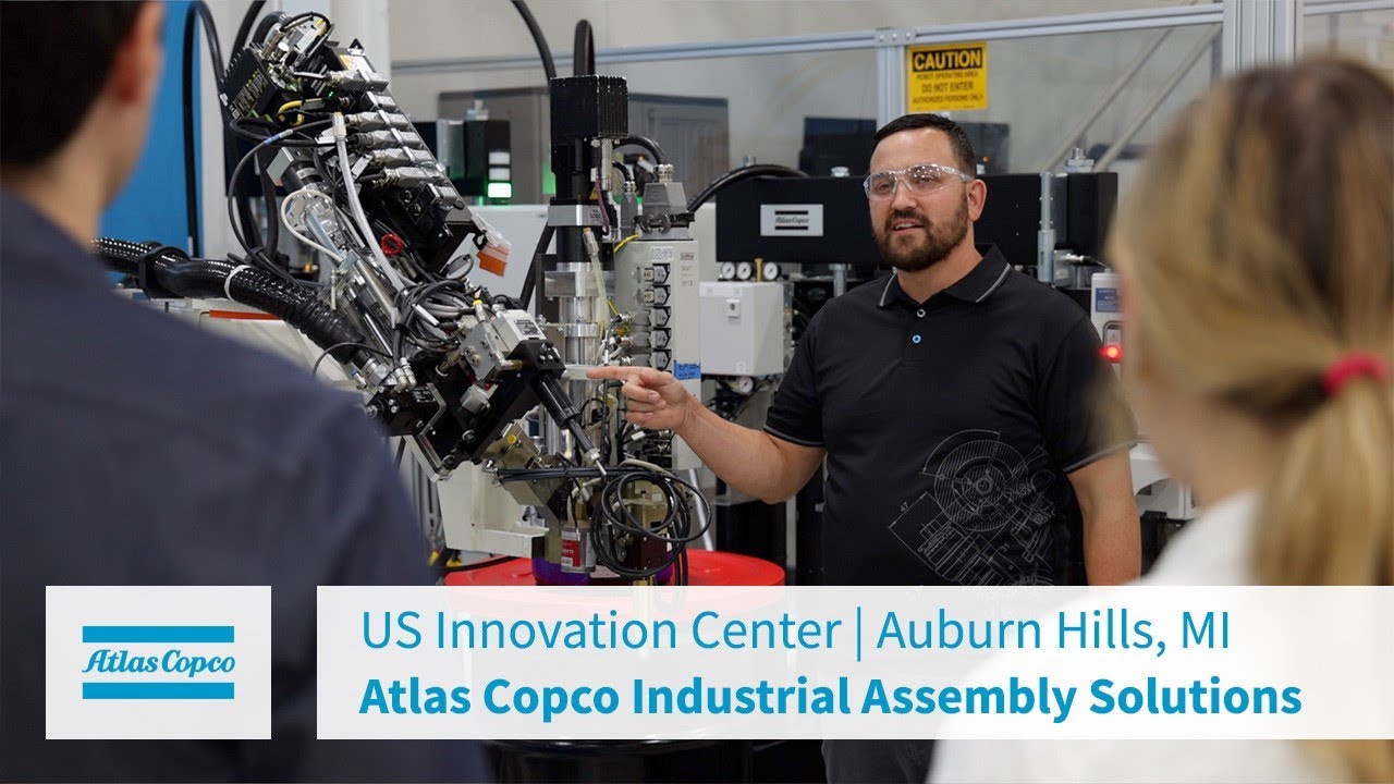 US Innovation Center | Atlas Copco Industrial Assembly Solutions - YouTube