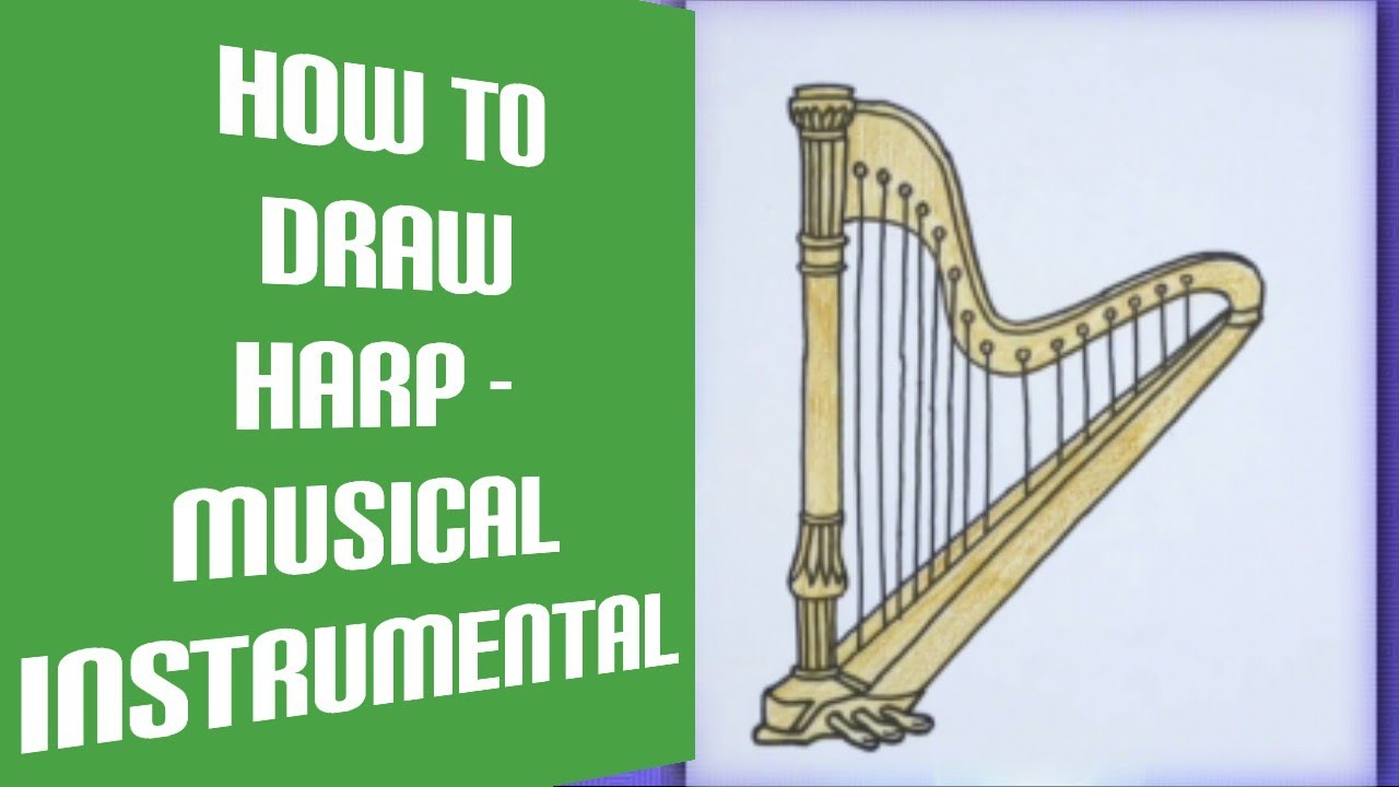 Harp Drawing