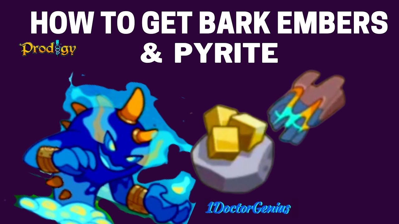 How to get " BARK EMBERS & PYRITE " for catching BLUEFURY MAGMAYHEM ...