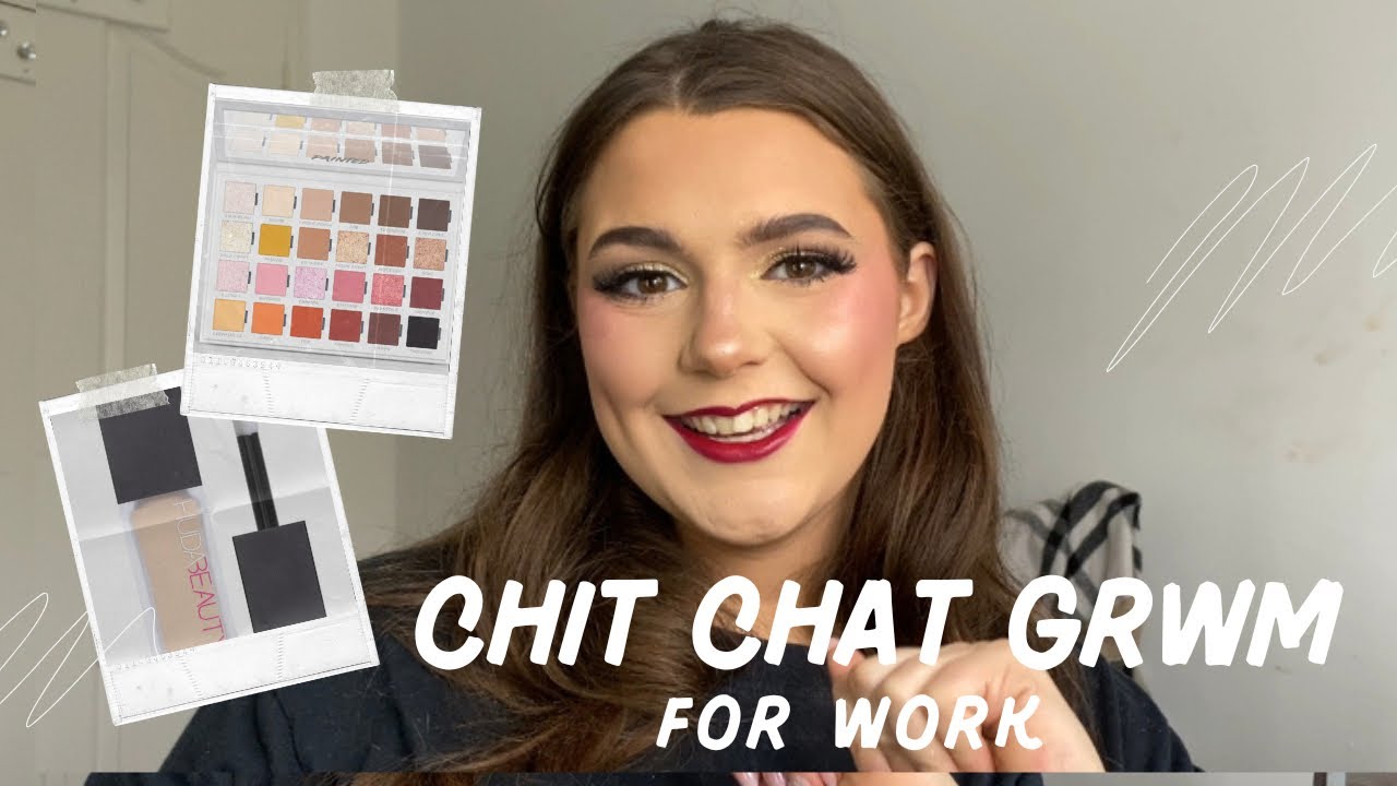 Chit Chat Get Ready With Me For Work 🎀 - YouTube