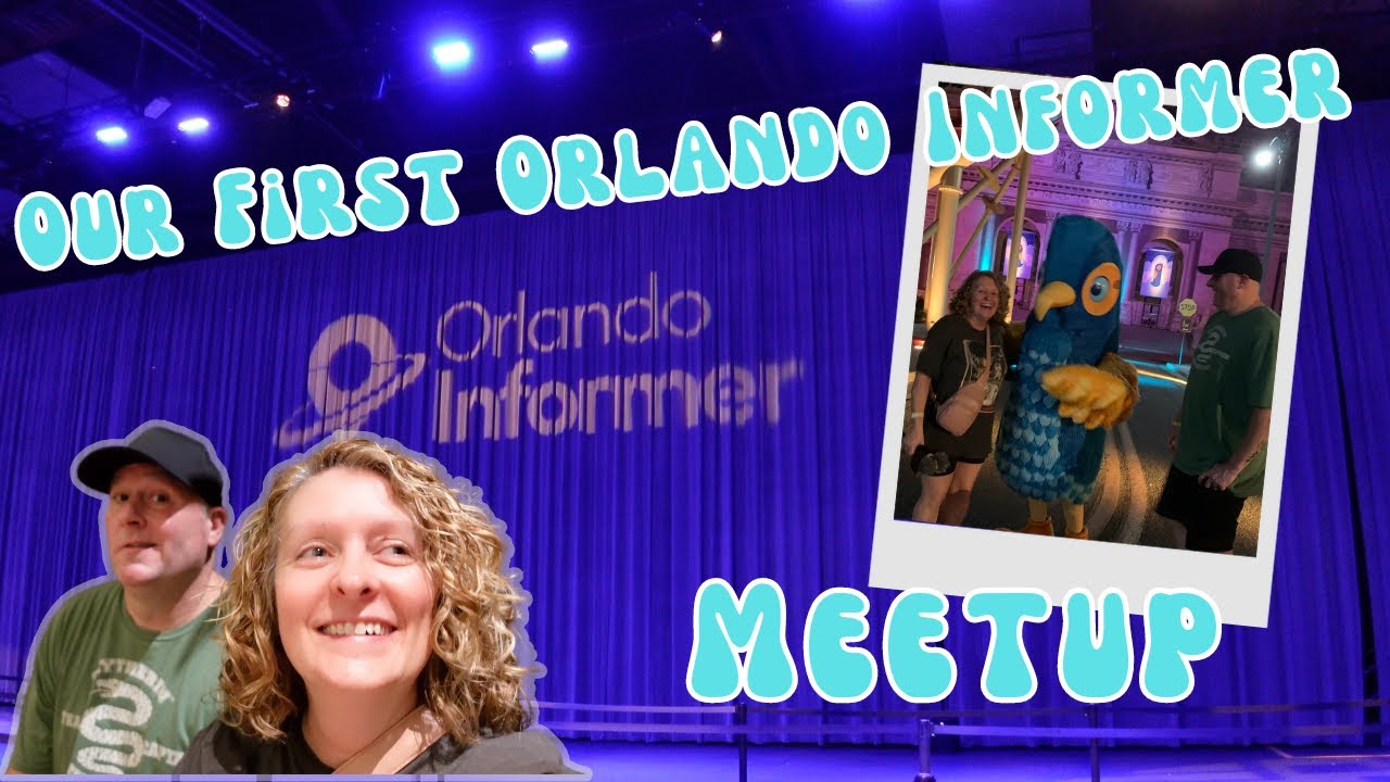 Our First Orlando Informer Meetup / FOOD/ RIDES/ FUN!! - YouTube
