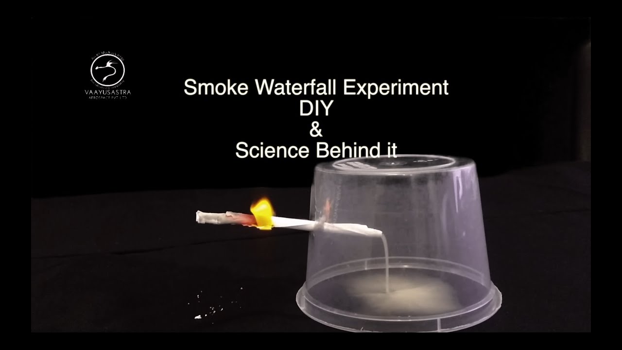 Smoke Waterfall Experiment and Science Behind it | Smoke Waterfall DIY ...