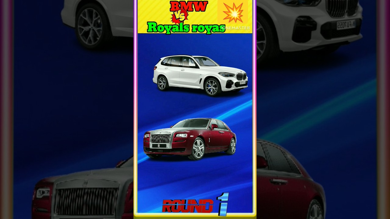 BMW vs Royal royas💥 ️🥰🔥who is the best 👍 let's see ll #viralvideo # ...