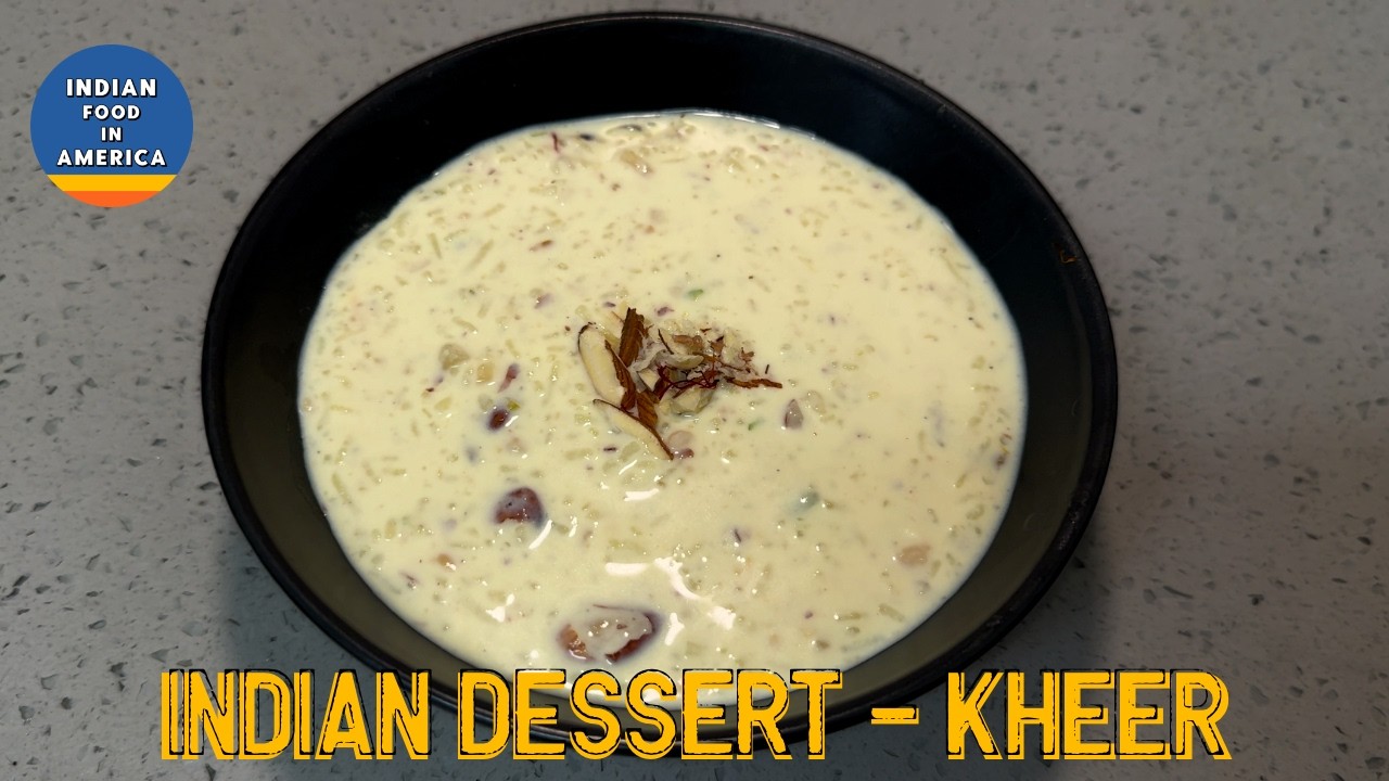 Indian dessert - Rice Kheer Recipe || North Indian Rice Pudding - YouTube