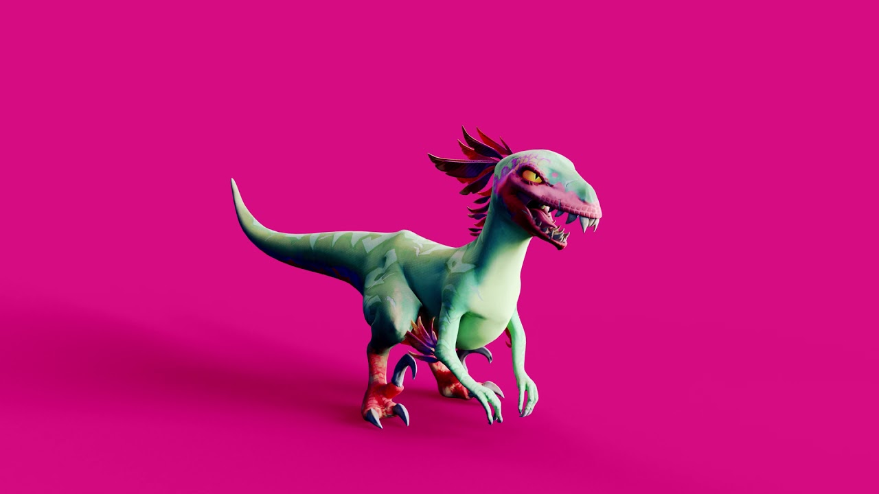 Raptor dancing to chicken wing - YouTube