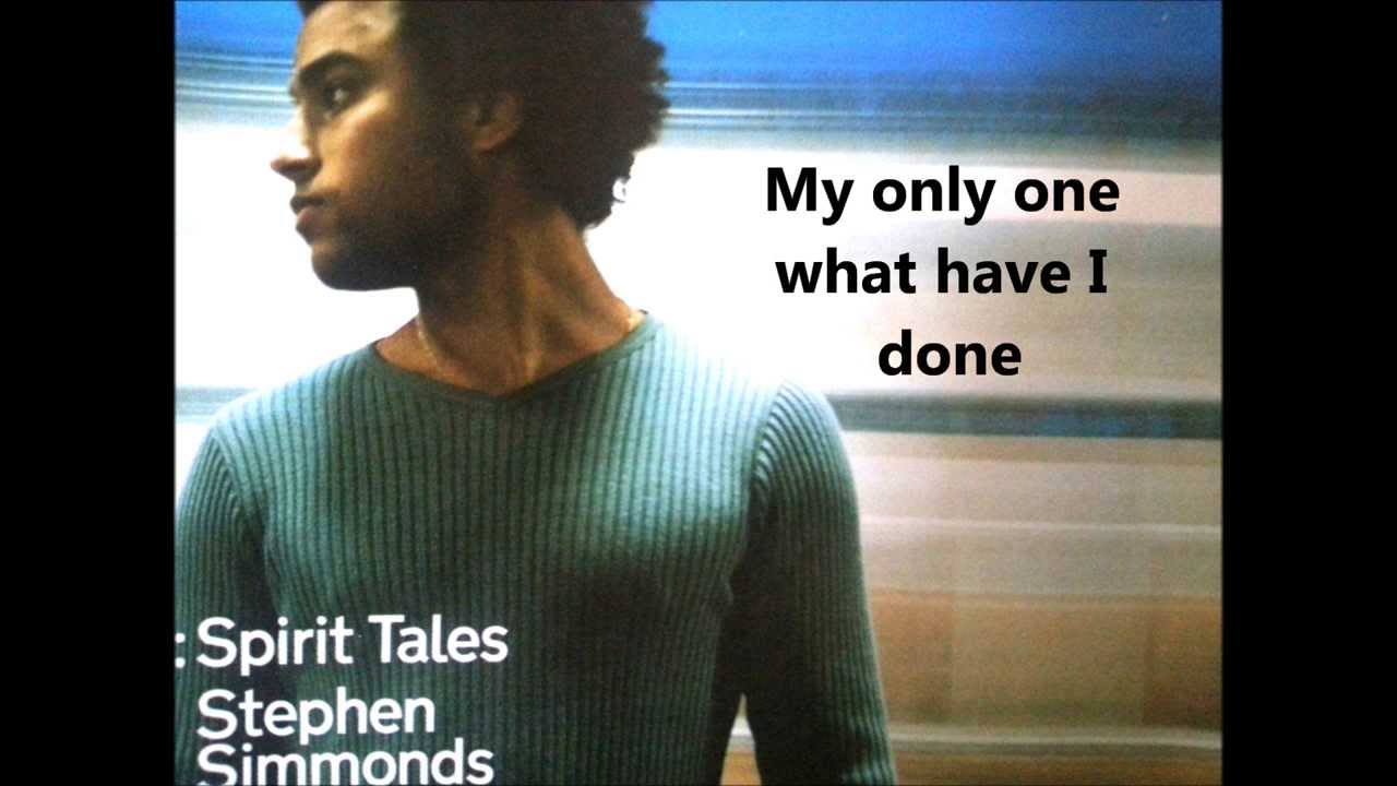 Tears never dry Stephen Simmonds - YouTube