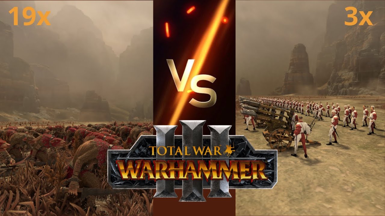 Can 19 Skaven Slaves Beat 3 Hellstorm Rocket Batteries in Total War ...