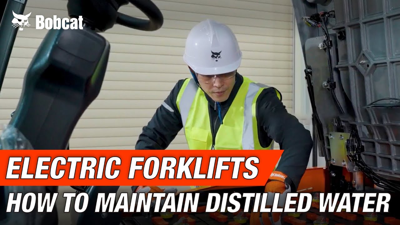 [Electric Forklifts] How to Maintain Distilled Water - YouTube