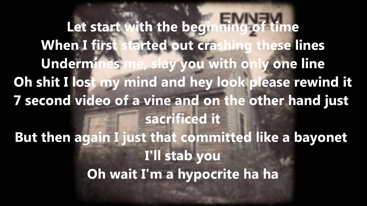 Eminem - Rhyme Or Reason (Remix) (Lyrics) - YouTube