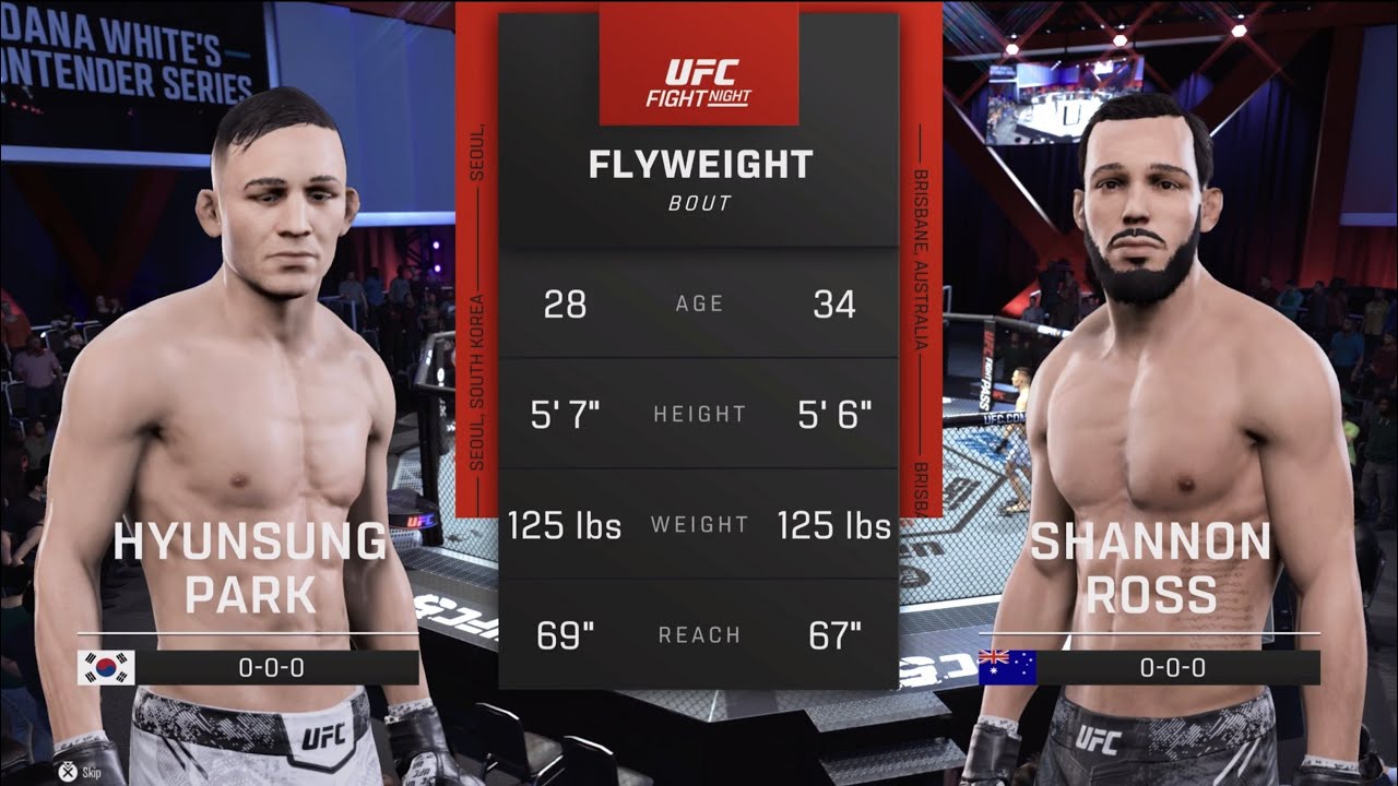 UFC Vegas 83: Park vs Ross (UFC 5 Simulation) - YouTube