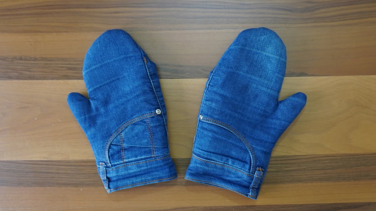 Useful JEAN POT HOLDER GLOVES tutorial! - YouTube