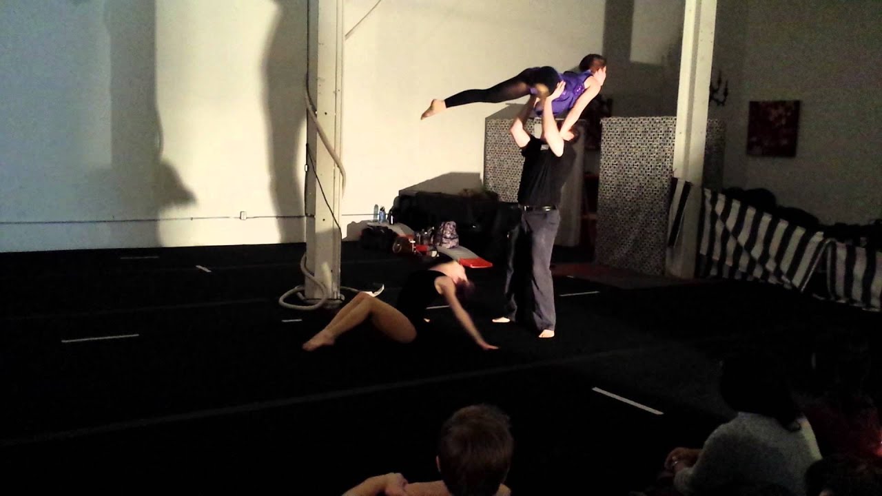 James Bond Acro-Balance Routine - YouTube