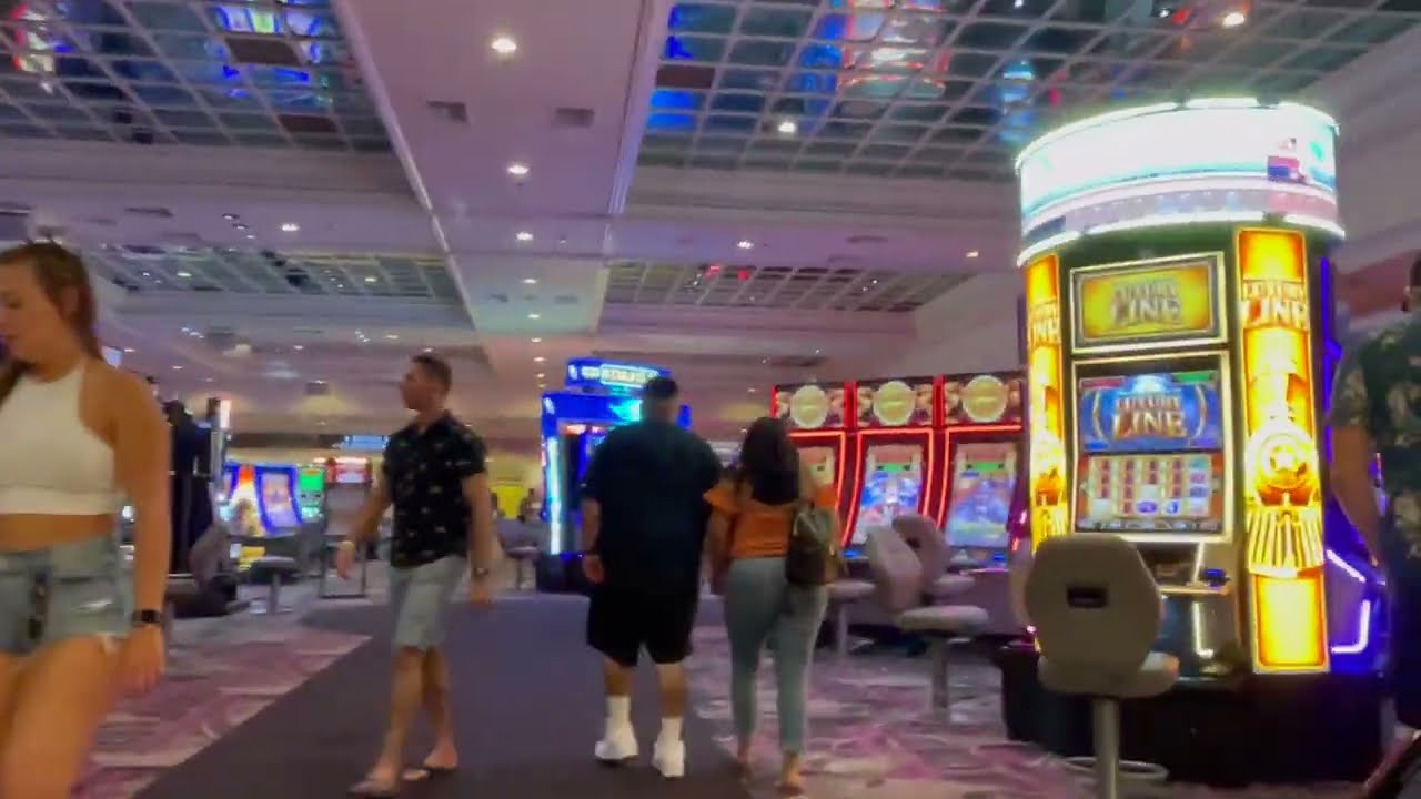 Flamingo Las Vegas Casino Review Walk and Slot Machine Tour - YouTube