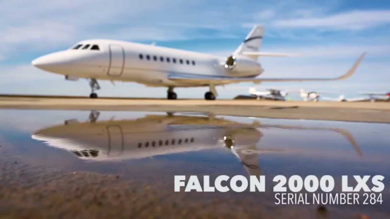 Falcon 2000LXS S/N 284 - YouTube