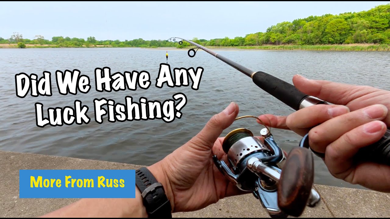 We Are Fishing At Busse Lake Today... Did I Catch Anything? - YouTube