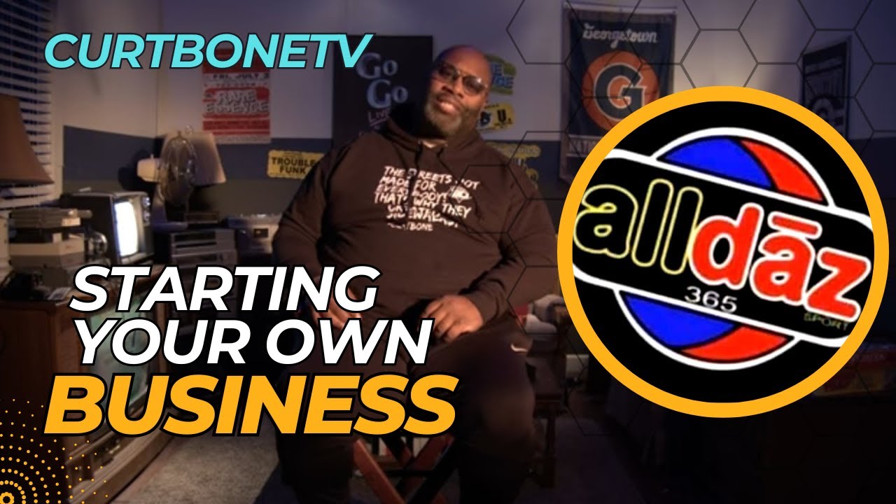 Curtbone talks starting your business. - YouTube