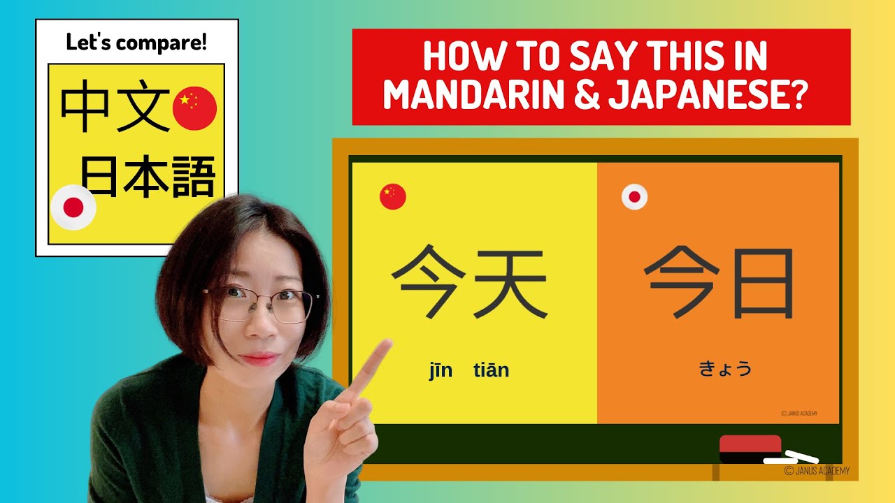 Chinese & Japanese Word Quiz 1 | Learn Chinese & Japanese - YouTube