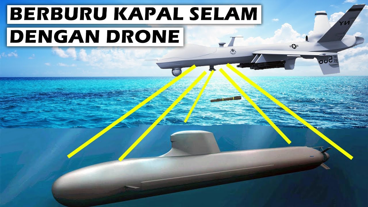 GANTIKAN PERAN P-8A POSEIDON, DRONE TEMPUR MQ-9A REAPER SUKSES UJI COBA ...